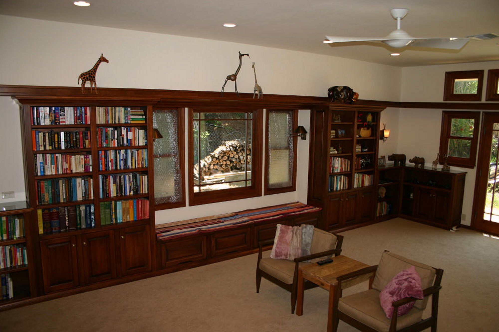 Custom Carpentry and Home Library Builders - San Diego