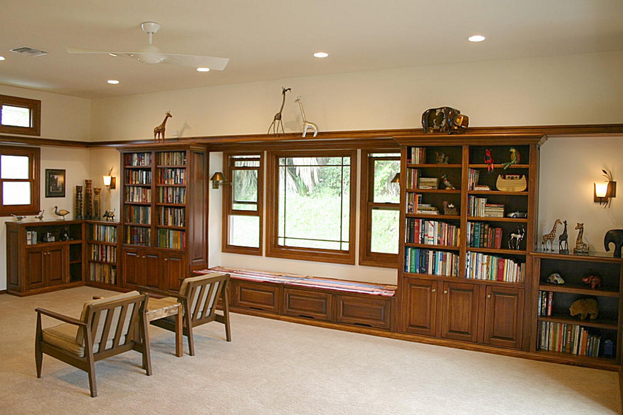 Custom Carpentry and Home Library Builders - San Diego